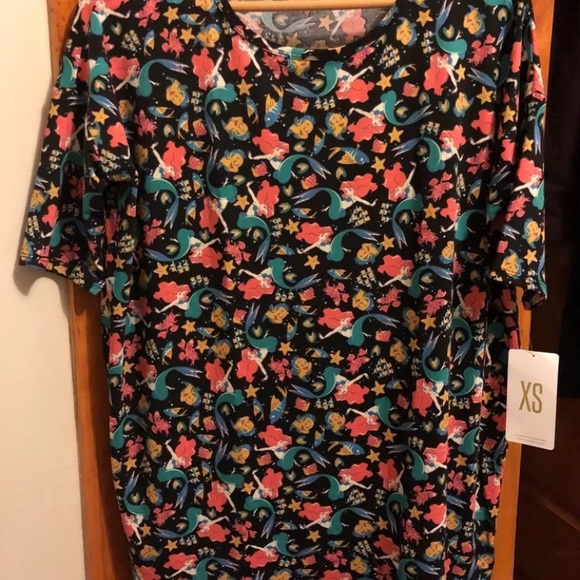 LuLaRoe | Tops | Lularoe Disney Xs Irma Ariel The Little Mermaid | Poshmark
